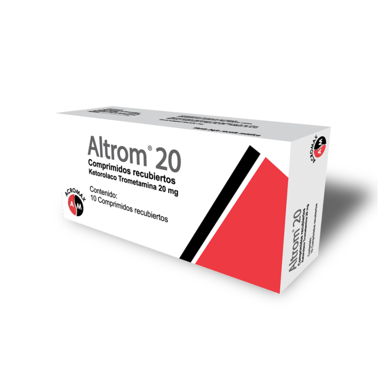 Altrom 20 mg comprimidos sublinguales - Megalabs Ecuador