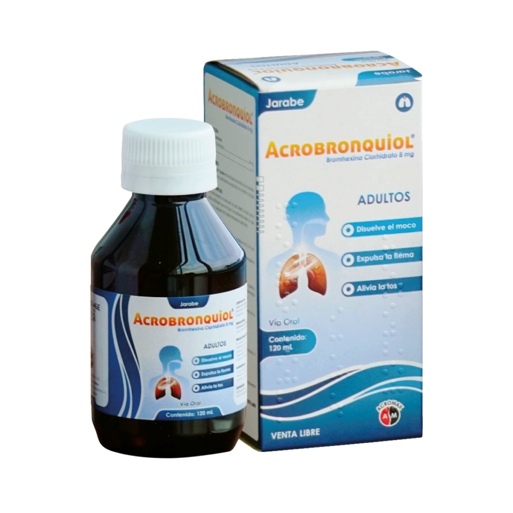 Acrobronquiol 8 Mg. Jarabe - Megalabs Ecuador